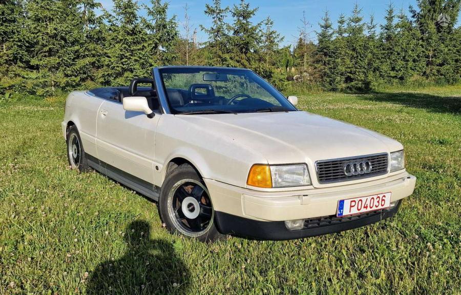 Balts Audi Cabriolet 1994 Klaipėda, ar dzinēja tilpumu 2.80 L un nobraukumu 90 tūkst. km par 4200 €, foto 9 vietnē AUTOMOTO.COM.LV