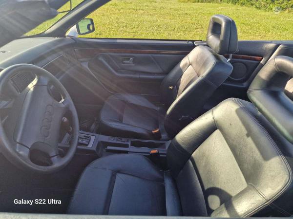 Balts Audi Cabriolet 1994 Klaipėda, ar dzinēja tilpumu 2.80 L un nobraukumu 90 tūkst. km par 4200 €, foto 10 vietnē AUTOMOTO.COM.LV