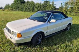 Balts Audi Cabriolet 1994 Klaipėda, ar dzinēja tilpumu 2.80 L un nobraukumu 90 tūkst. km par 4200 €, foto 15 vietnē AUTOMOTO.COM.LV