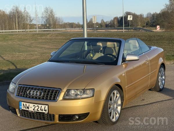 Желтый Ауди Cabriolet 2002 в Огре, объемом двигателя 3.00 л и пробегом 89 тыс. км за 4000 €, фото 1 на AUTOMOTO.COM.LV