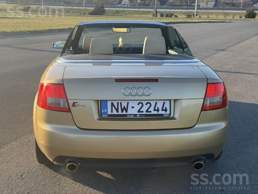 Желтый Ауди Cabriolet 2002 в Огре, объемом двигателя 3.00 л и пробегом 89 тыс. км за 4000 €, фото 8 на AUTOMOTO.COM.LV