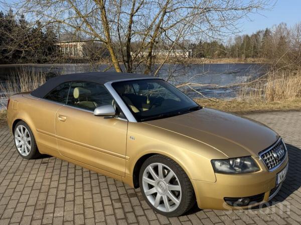 Желтый Ауди Cabriolet 2002 в Огре, объемом двигателя 3.00 л и пробегом 89 тыс. км за 4000 €, фото 8 на AUTOMOTO.COM.LV