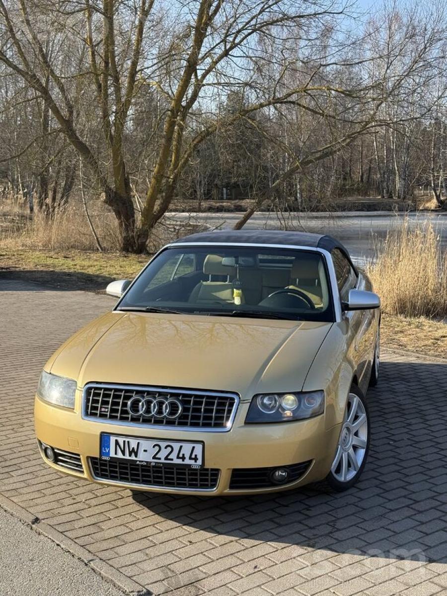 Желтый Ауди Cabriolet 2002 в Огре, объемом двигателя 3.00 л и пробегом 89 тыс. км за 4000 €, фото 10 на AUTOMOTO.COM.LV