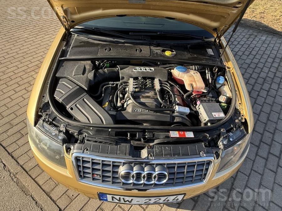 Желтый Ауди Cabriolet 2002 в Огре, объемом двигателя 3.00 л и пробегом 89 тыс. км за 4000 €, фото 12 на AUTOMOTO.COM.LV