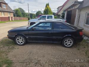 Black Audi Coupe 1989 in Tallinn, with an engine capacity of 2.30 L and mileage of 344 thousand km for 3500 €, photo 4 on AUTOMOTO.COM.LV