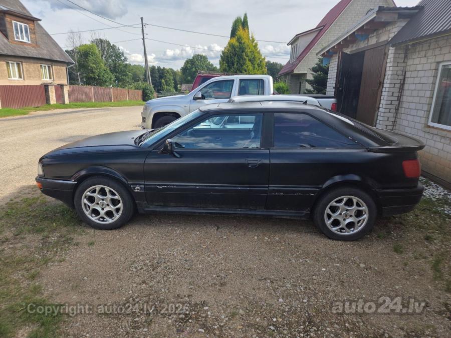 Black Audi Coupe 1989 in Tallinn, with an engine capacity of 2.30 L and mileage of 344 thousand km for 3500 €, photo 4 on AUTOMOTO.COM.LV