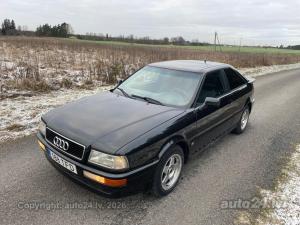 Black Audi Coupe 1993 in Tallinn, with an engine capacity of 2.00 L and mileage of 327 thousand km for 3500 €, photo 3 on AUTOMOTO.COM.LV