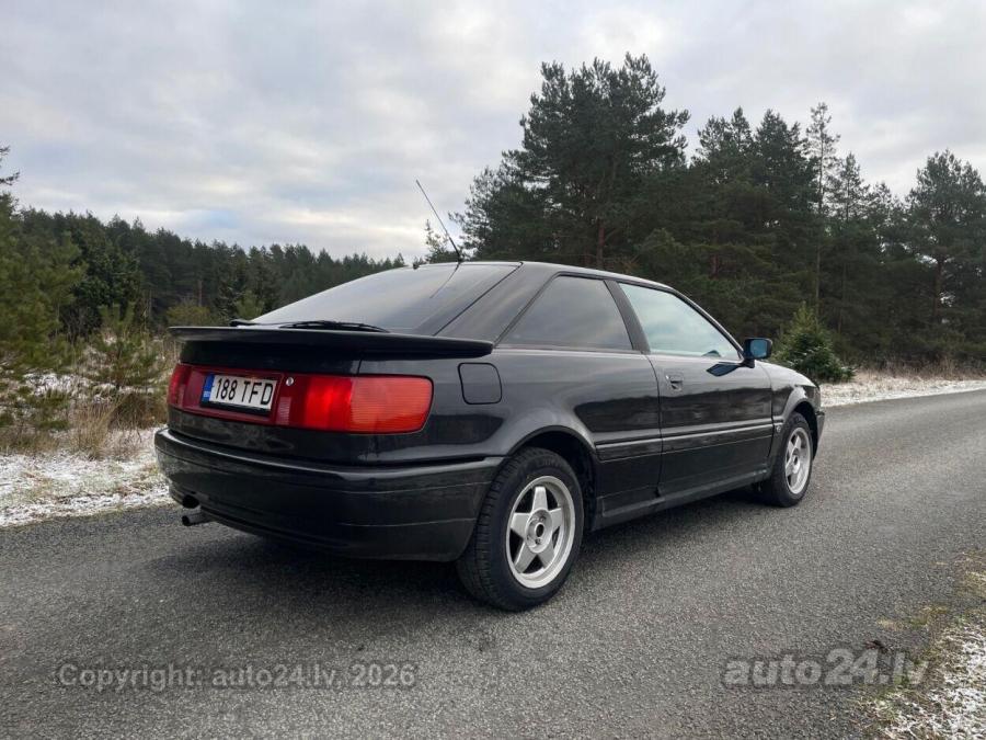 Black Audi Coupe 1993 in Tallinn, with an engine capacity of 2.00 L and mileage of 327 thousand km for 3500 €, photo 8 on AUTOMOTO.COM.LV