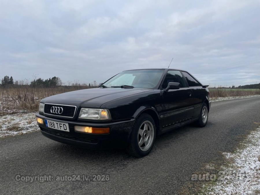 Black Audi Coupe 1993 in Tallinn, with an engine capacity of 2.00 L and mileage of 327 thousand km for 3500 €, photo 10 on AUTOMOTO.COM.LV