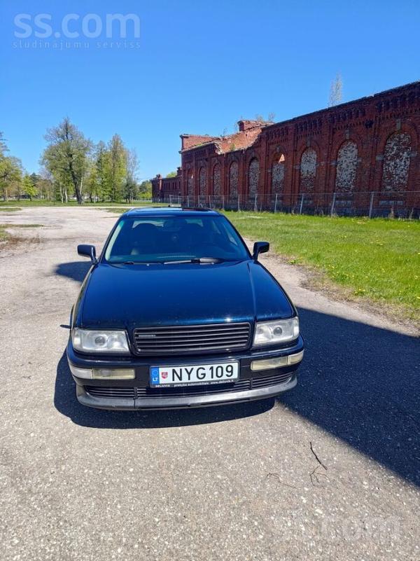 Blue Audi Coupe 1992 in Liepaja, with an engine capacity of 2.30 L and mileage of 233 thousand km for 7800 €, photo 2 on AUTOMOTO.COM.LV