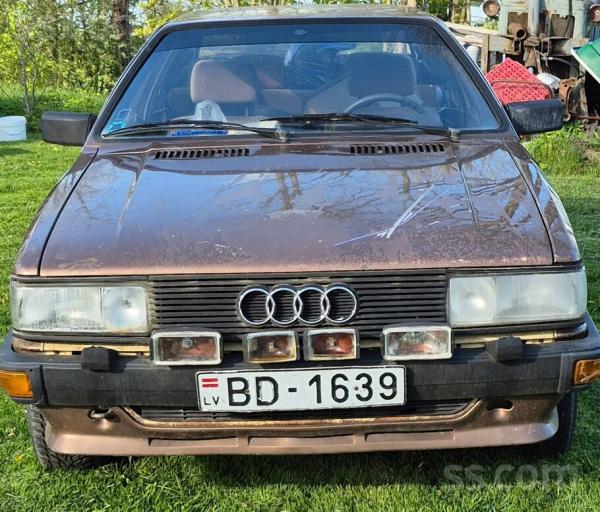 Brown Audi Coupe 1984 in Aizkraukle, with an engine capacity of 1.80 L and mileage of 199 thousand km for 2100 €, photo 3 on AUTOMOTO.COM.LV