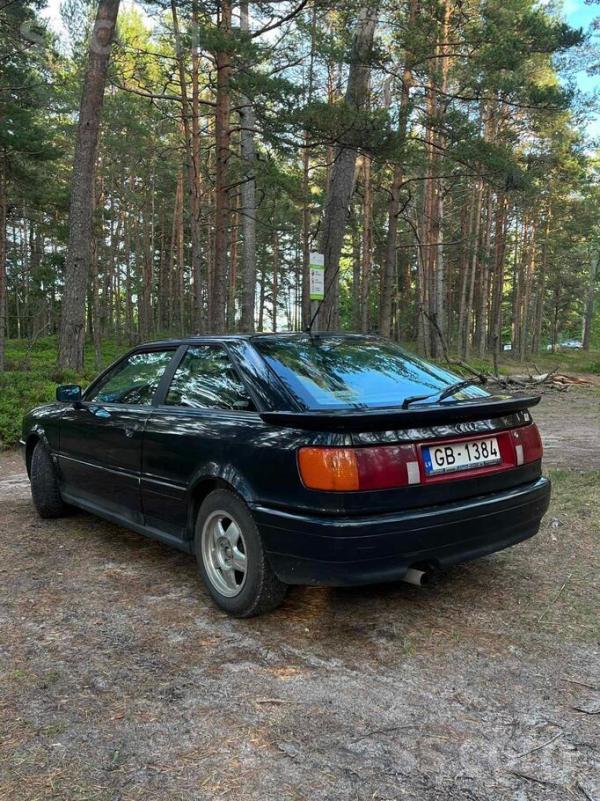 Brown Audi Coupe 1990 in Tukums, with an engine capacity of 2.30 L and mileage of 380 thousand km for 3950 €, photo 2 on AUTOMOTO.COM.LV