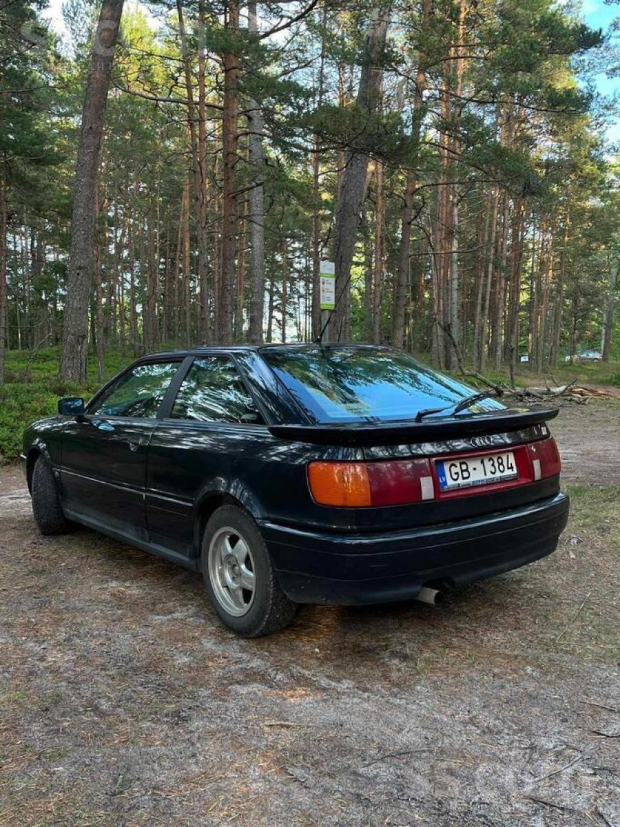 Brown Audi Coupe 1990 in Tukums, with an engine capacity of 2.30 L and mileage of 380 thousand km for 3950 €, photo 3 on AUTOMOTO.COM.LV