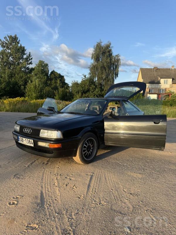 Brown Audi Coupe 1990 in Tukums, with an engine capacity of 2.30 L and mileage of 380 thousand km for 3950 €, photo 3 on AUTOMOTO.COM.LV