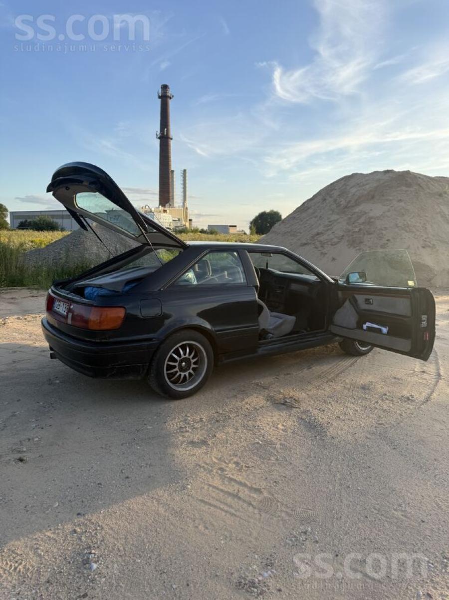 Brown Audi Coupe 1990 in Tukums, with an engine capacity of 2.30 L and mileage of 380 thousand km for 3950 €, photo 5 on AUTOMOTO.COM.LV