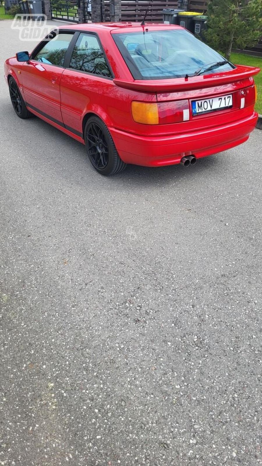 Audi Coupe 1991 Klaipėda, ar dzinēja tilpumu 2.30 L un nobraukumu 289 tūkst. km par 9700 €, foto 4 vietnē AUTOMOTO.COM.LV