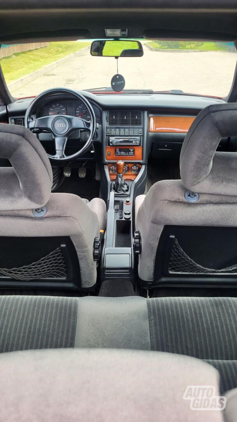 Audi Coupe 1991 Klaipėda, ar dzinēja tilpumu 2.30 L un nobraukumu 289 tūkst. km par 9700 €, foto 5 vietnē AUTOMOTO.COM.LV