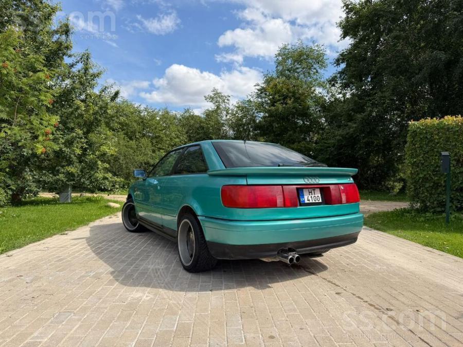 Zaļš Audi Coupe 1994 Rīga, ar dzinēja tilpumu 2.00 L un nobraukumu 231 tūkst. km par 4750 €, foto 17 vietnē AUTOMOTO.COM.LV