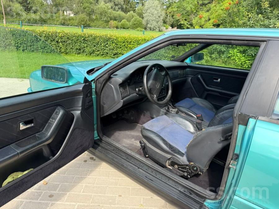 Zaļš Audi Coupe 1994 Rīga, ar dzinēja tilpumu 2.00 L un nobraukumu 231 tūkst. km par 4750 €, foto 25 vietnē AUTOMOTO.COM.LV