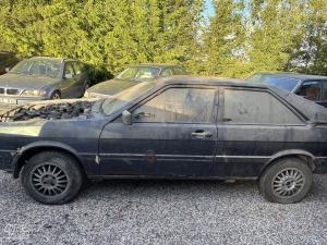 Grey Audi Coupe 1985 in Vilnius, with an engine capacity of 2.20 L and mileage of 253 thousand km for 2750 €, photo 5 on AUTOMOTO.COM.LV