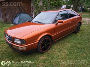 Orange Audi Coupe 1996 in Kuldiga, with an engine capacity of 2.00 L and mileage of 363 thousand km for 3950 €, photo  on AUTOMOTO.COM.LV