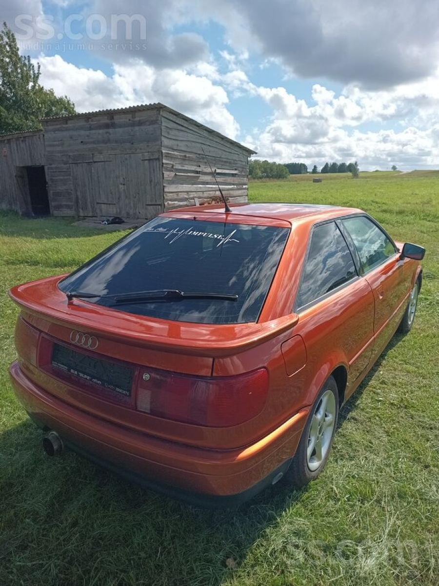 Oranžs Audi Coupe 1996 Kuldīga, ar dzinēja tilpumu 2.00 L un nobraukumu 362 tūkst. km par 3950 €, foto 5 vietnē AUTOMOTO.COM.LV