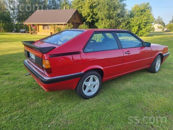 Red Audi Coupe 1985 in Bauska, with an engine capacity of 2.20 L and mileage of 240 thousand km for 12000 €, photo 3 on AUTOMOTO.COM.LV