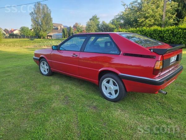 Red Audi Coupe 1985 in Bauska, with an engine capacity of 2.20 L and mileage of 240 thousand km for 12000 €, photo 5 on AUTOMOTO.COM.LV