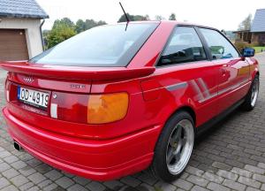 Red Audi Coupe 1990 in Riga, with an engine capacity of 2.30 L and mileage of 225 thousand km for 7990 €, photo 4 on AUTOMOTO.COM.LV