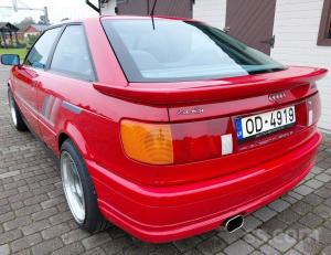 Red Audi Coupe 1990 in Riga, with an engine capacity of 2.30 L and mileage of 225 thousand km for 7990 €, photo 5 on AUTOMOTO.COM.LV