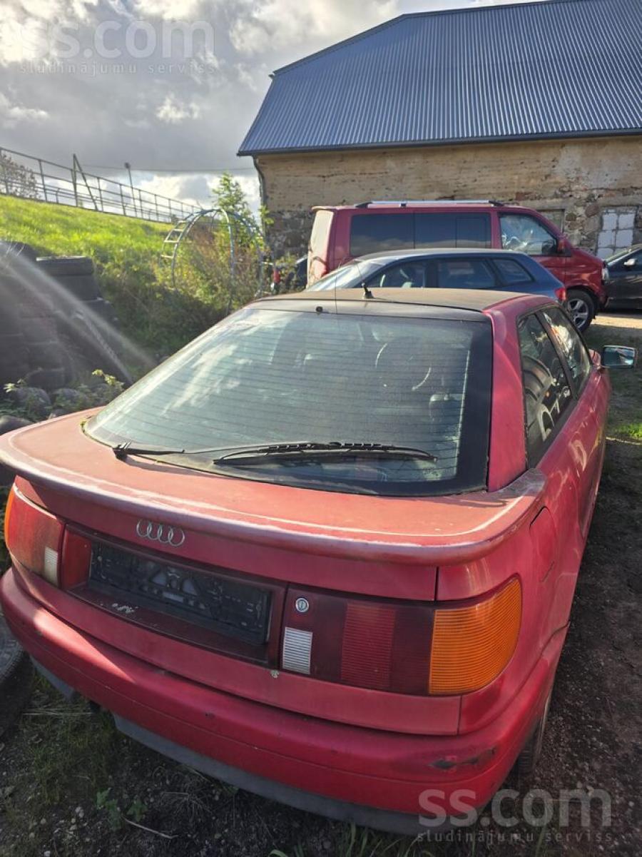 Sarkans Audi Coupe 1992 Talsi, ar dzinēja tilpumu 2.30 L un nobraukumu 0 tūkst. km par 6665 €, foto 5 vietnē AUTOMOTO.COM.LV
