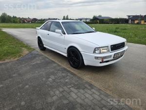 Balts Audi Coupe 1989 Rīga, ar dzinēja tilpumu 2.10 L un nobraukumu 300 tūkst. km par 5000 €, foto  vietnē AUTOMOTO.COM.LV