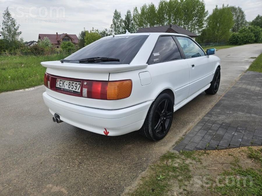 Balts Audi Coupe 1989 Rīga, ar dzinēja tilpumu 2.10 L un nobraukumu 300 tūkst. km par 5000 €, foto 5 vietnē AUTOMOTO.COM.LV