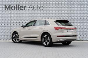 Beige Audi E-Tron 2020 in Marupe, with an engine capacity of 0.00 L and mileage of 144 thousand km for 29900 €, photo 4 on AUTOMOTO.COM.LV