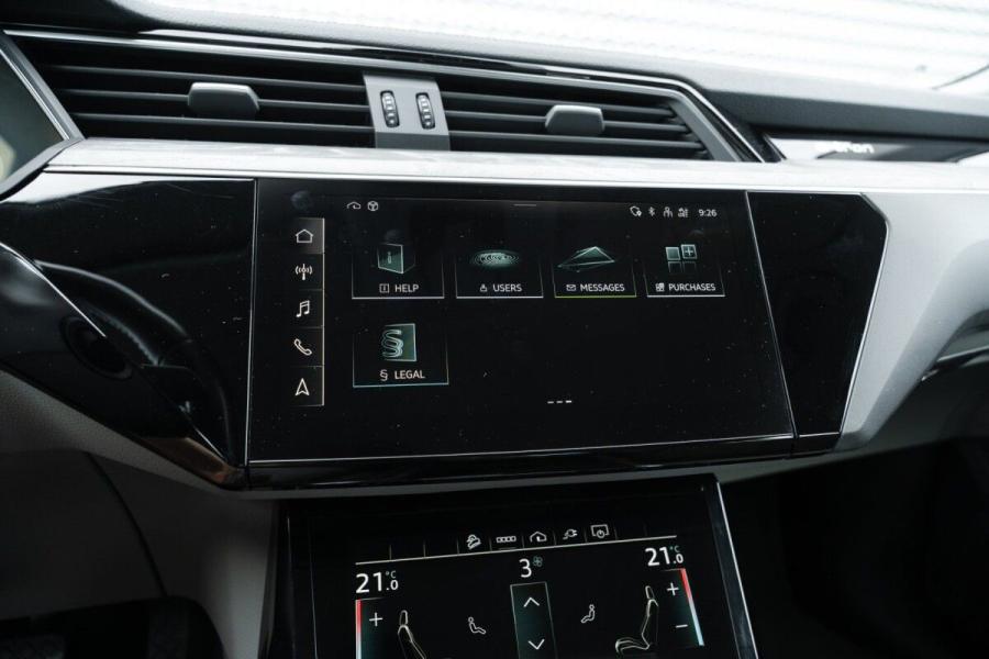 Beige Audi E-Tron 2020 in Marupe, with an engine capacity of 0.00 L and mileage of 144 thousand km for 29900 €, photo 24 on AUTOMOTO.COM.LV