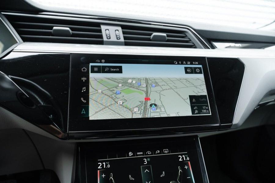 Beige Audi E-Tron 2020 in Marupe, with an engine capacity of 0.00 L and mileage of 144 thousand km for 29900 €, photo 25 on AUTOMOTO.COM.LV