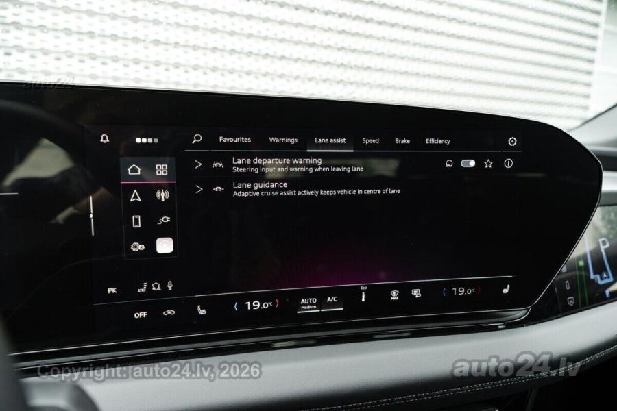 Smilšu krāsa Audi E-Tron 2025 Rīga, ar dzinēja tilpumu 0.00 L un nobraukumu 8 tūkst. km par 76757 €, foto 24 vietnē AUTOMOTO.COM.LV