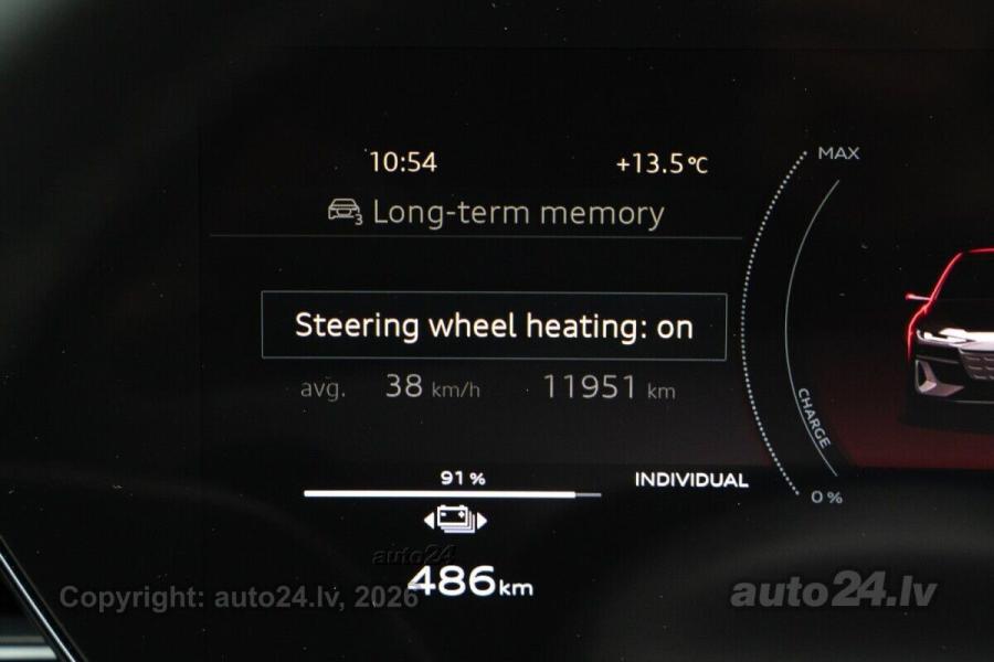 Smilšu krāsa Audi E-Tron 2025 Rīga, ar dzinēja tilpumu 0.00 L un nobraukumu 25 tūkst. km par 71634 €, foto 14 vietnē AUTOMOTO.COM.LV