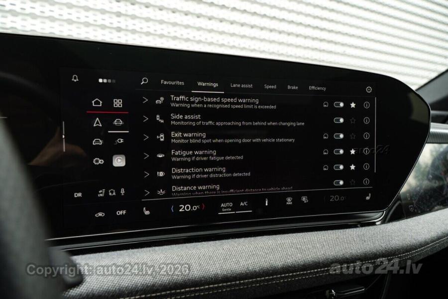 Smilšu krāsa Audi E-Tron 2025 Rīga, ar dzinēja tilpumu 0.00 L un nobraukumu 25 tūkst. km par 71634 €, foto 29 vietnē AUTOMOTO.COM.LV