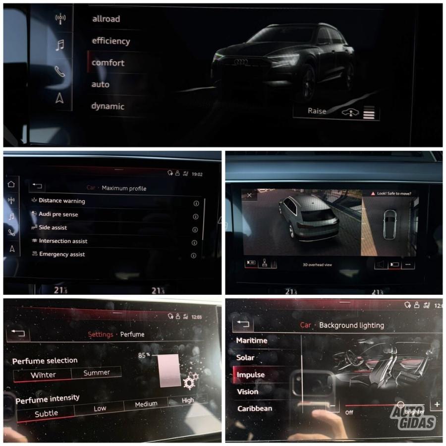 Black Audi E-Tron 2019 in Vilnius, with an engine capacity of 0.00 L and mileage of 138 thousand km for 25000 €, photo 18 on AUTOMOTO.COM.LV