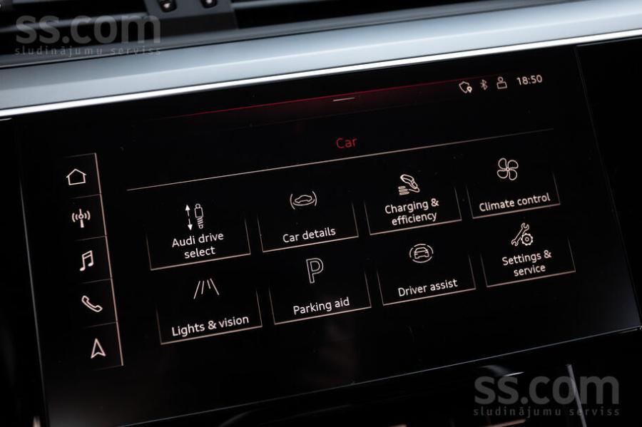 Melns Audi E-Tron 2019 Jelgava, ar dzinēja tilpumu 0.00 L un nobraukumu 0 tūkst. km par 18900 €, foto 28 vietnē AUTOMOTO.COM.LV