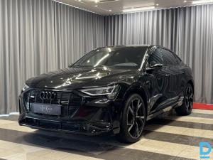 Melns Audi E-Tron 2020 Mārupe, ar dzinēja tilpumu 0.00 L un nobraukumu 115 tūkst. km par 28990 €, foto  vietnē AUTOMOTO.COM.LV