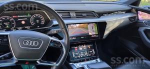 Black Audi E-Tron 2020 in Riga, with an engine capacity of 0.00 L and mileage of 100 thousand km for 30700 €, photo 13 on AUTOMOTO.COM.LV