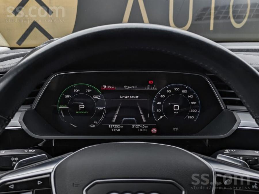 Melns Audi E-Tron 2020 Tukums, ar dzinēja tilpumu 0.00 L un nobraukumu 157 tūkst. km par 21500 €, foto 11 vietnē AUTOMOTO.COM.LV