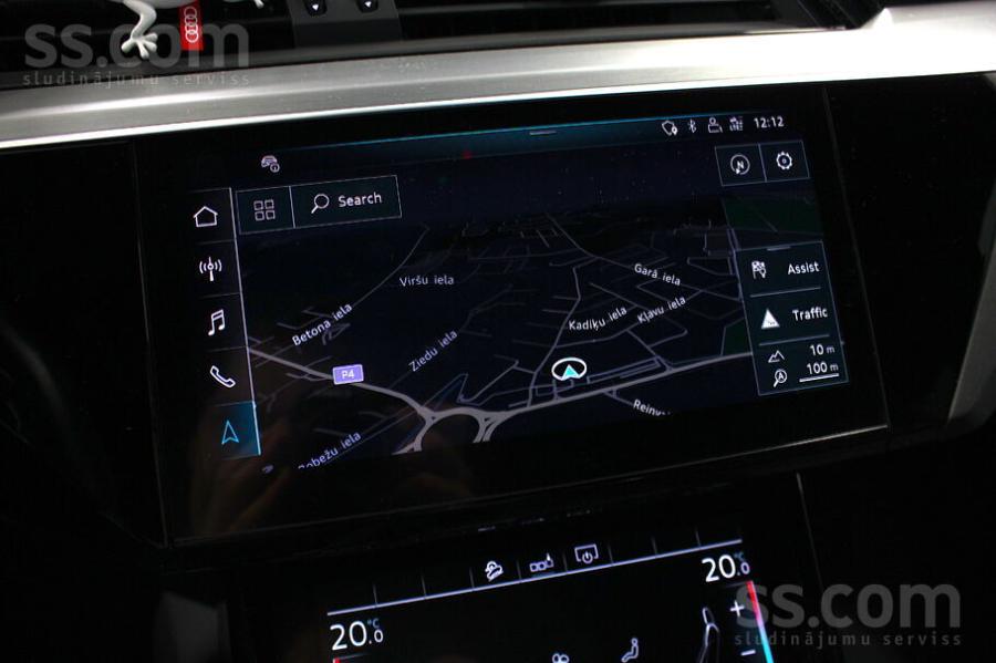 Melns Audi E-Tron 2020 Rīga, ar dzinēja tilpumu 0.00 L un nobraukumu 65 tūkst. km par 35000 €, foto 14 vietnē AUTOMOTO.COM.LV