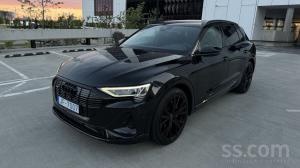 Melns Audi E-Tron 2020 Rīga, ar dzinēja tilpumu 0.00 L un nobraukumu 126 tūkst. km par 29900 €, foto  vietnē AUTOMOTO.COM.LV
