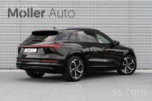 Black Audi E-Tron 2021 in Riga, with an engine capacity of 0.00 L and mileage of 67 thousand km for 22490 €, photo 4 on AUTOMOTO.COM.LV