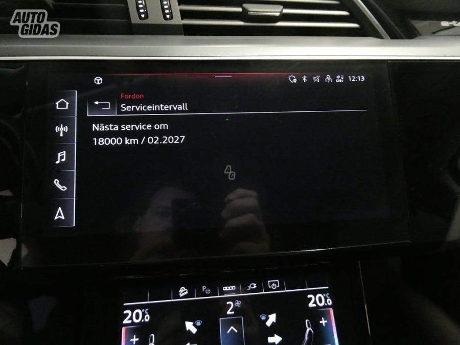 Черный Ауди E-Tron 2021 в Каунас, объемом двигателя 0.00 л и пробегом 66 тыс. км за 31272 €, фото 22 на AUTOMOTO.COM.LV