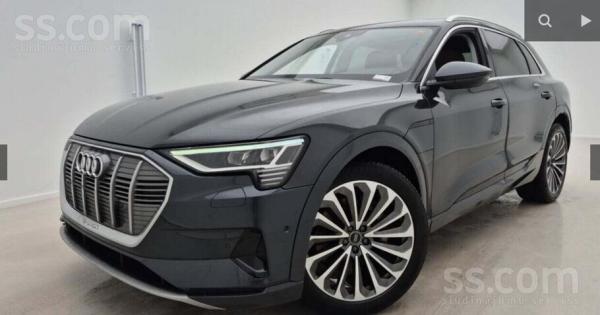 Melns Audi E-Tron 2021 Rīga, ar dzinēja tilpumu 0.00 L un nobraukumu 122 tūkst. km par 25950 €, foto 1 vietnē AUTOMOTO.COM.LV