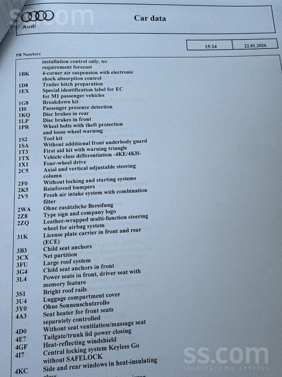 Черный Ауди E-Tron 2021 в Рига, объемом двигателя 0.00 л и пробегом 122 тыс. км за 25950 €, фото 17 на AUTOMOTO.COM.LV